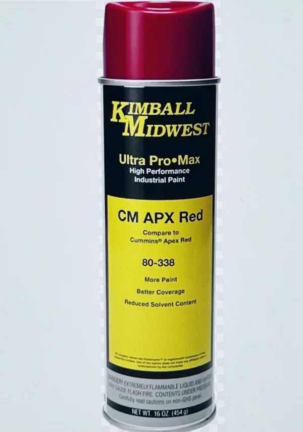 CM APX Red Ultra Pro•Max Oil-Based Enamel Spray Paint – 20 oz ...